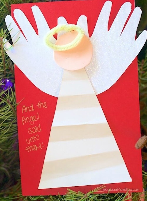 Handmade Christmas card ideas to make with children | Family Life ...