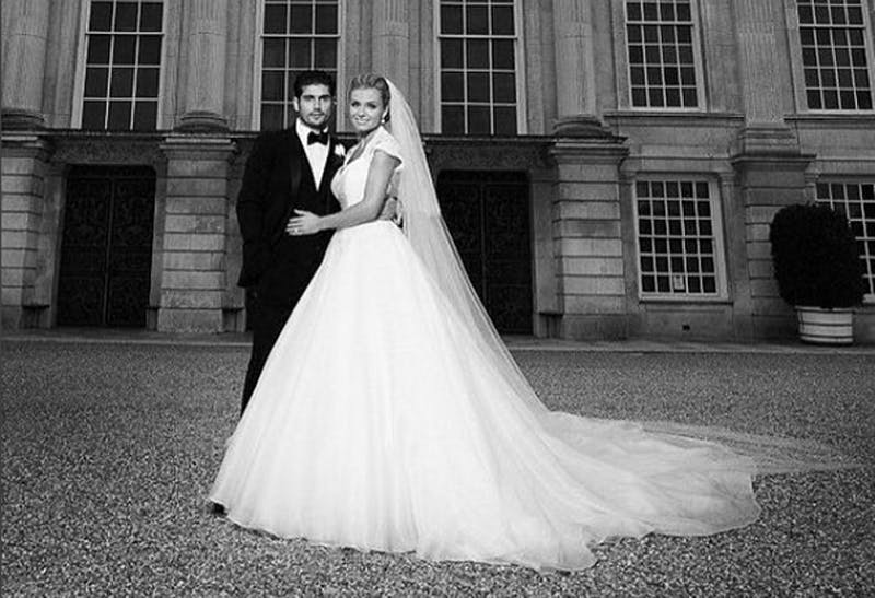 Katherine Jenkins has given birth to a baby girl