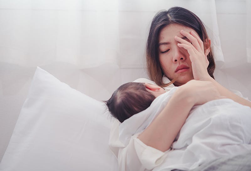 The link between sleep and postnatal depression