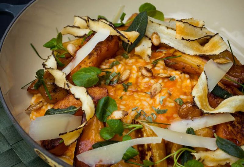 Pumpkin & Pearl Barley Risotto by Tom Kitchin | Family Life | Mother & Baby