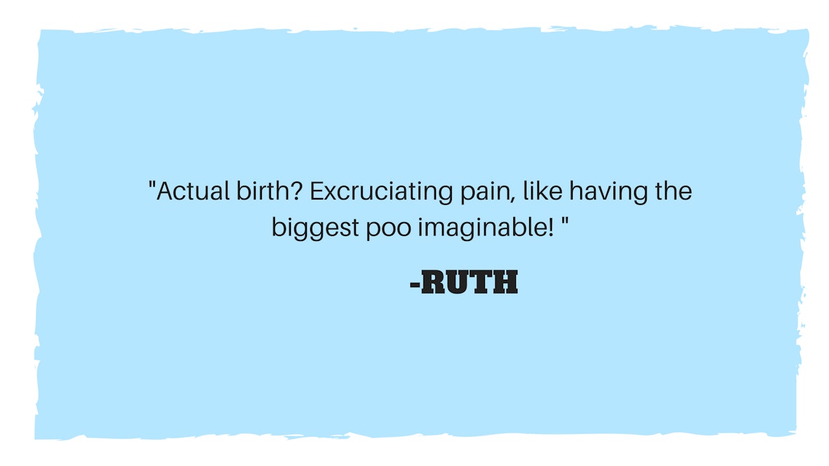 20 mums share their experiences of what labour feels like