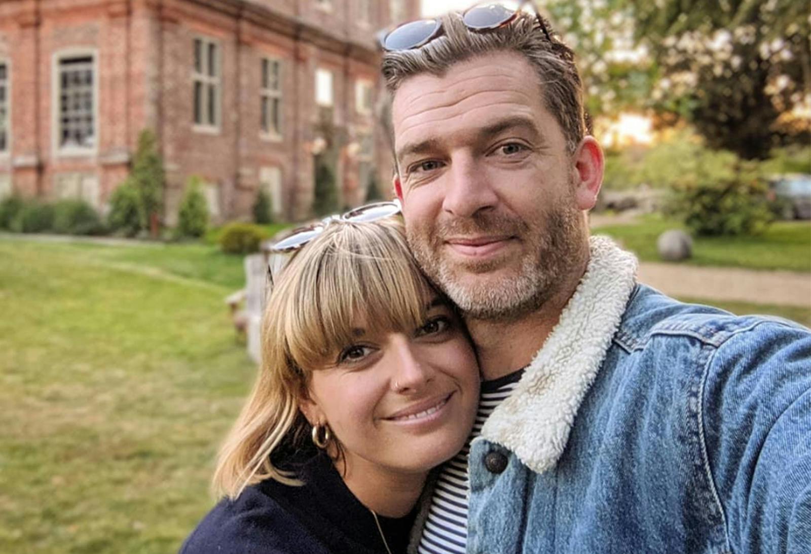 Simon Hooper 'angry and sad' about his wife's action