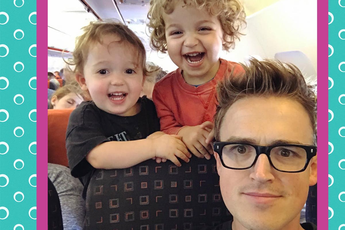 Tom Fletcher receives praise for ‘very 2018’ photo of son | Family Life ...