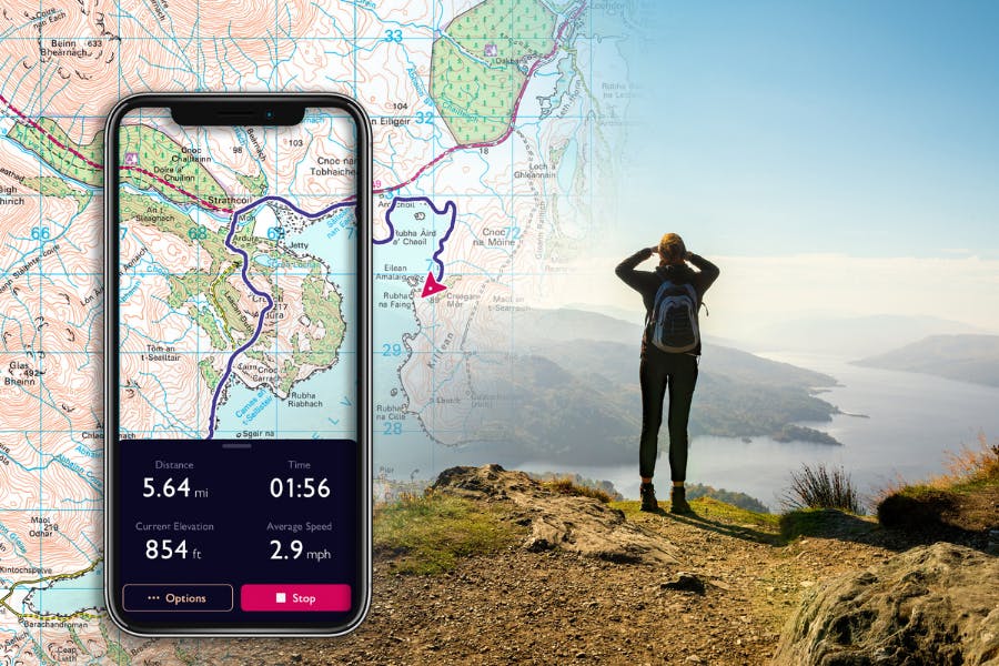 RECORD & TRACK WITH OS MAPS | LFTO