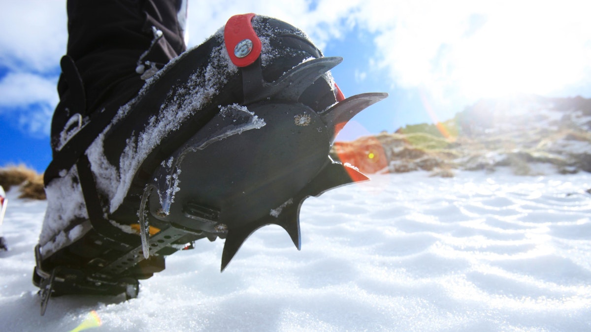 How to use crampons – and when you need them