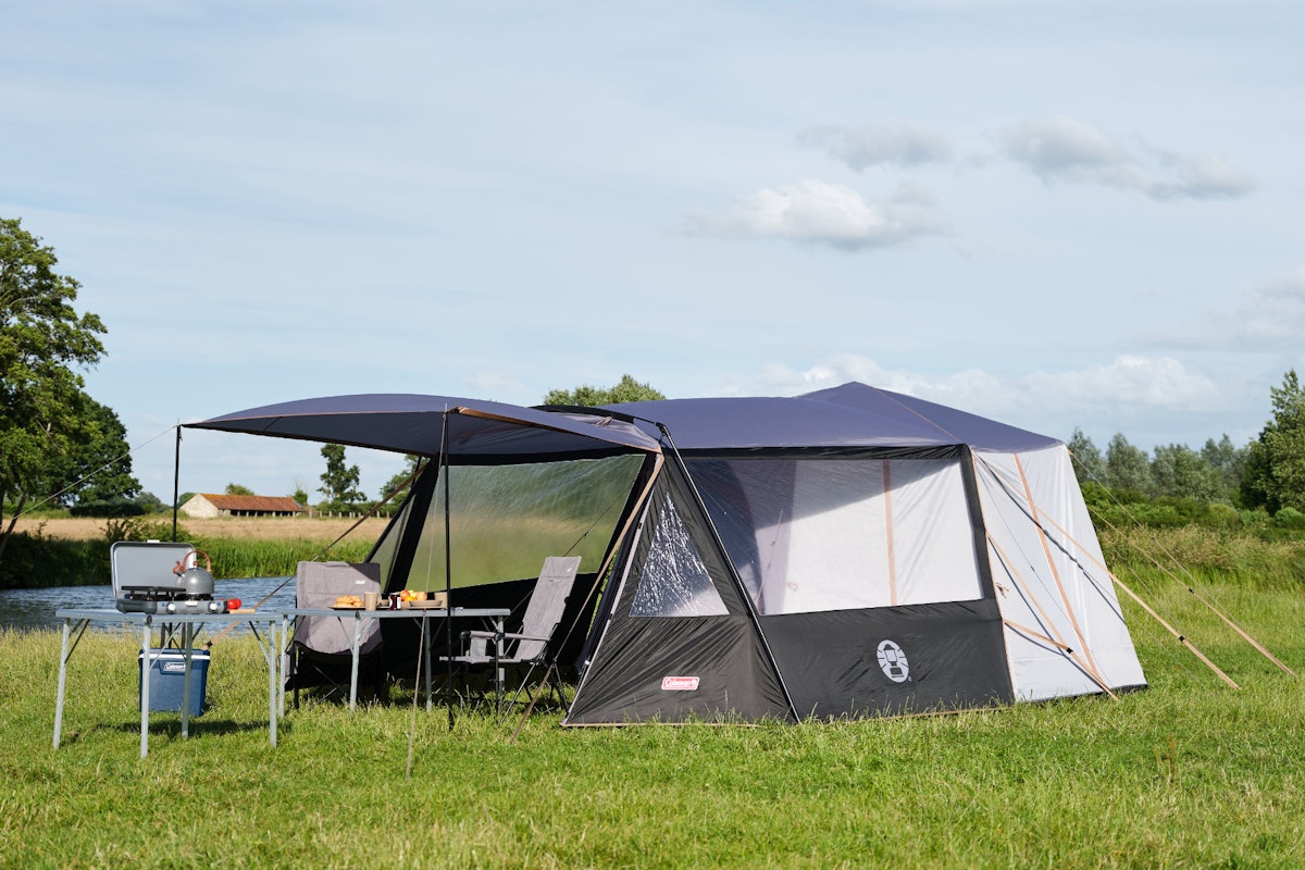First look: Coleman Octagon Grey tent