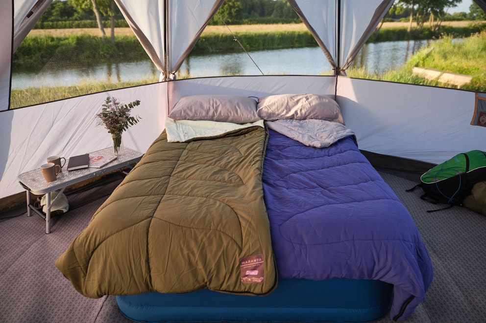 First look: Coleman Octagon Grey tent