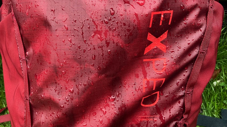Exped Typhoon 25 waterproof backpack tested and reviewed