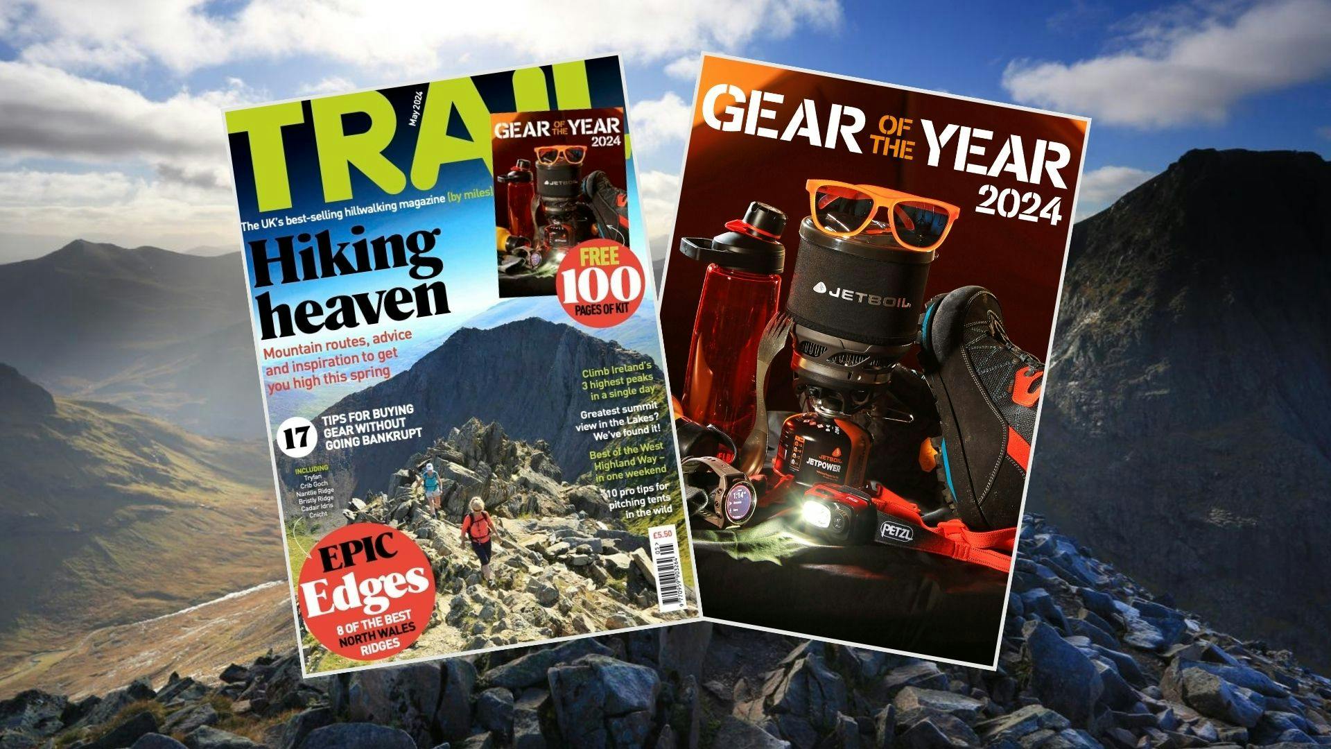 Trail magazine May 2024 issue + FREE 100-page gear guide
