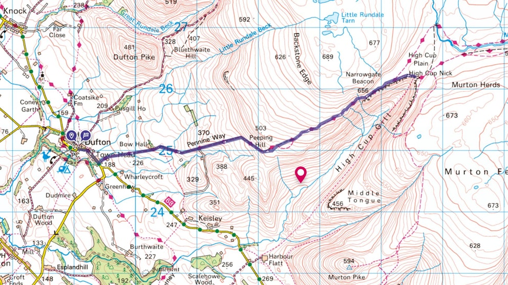 High Cup Nick walking route | England's Grand Canyon