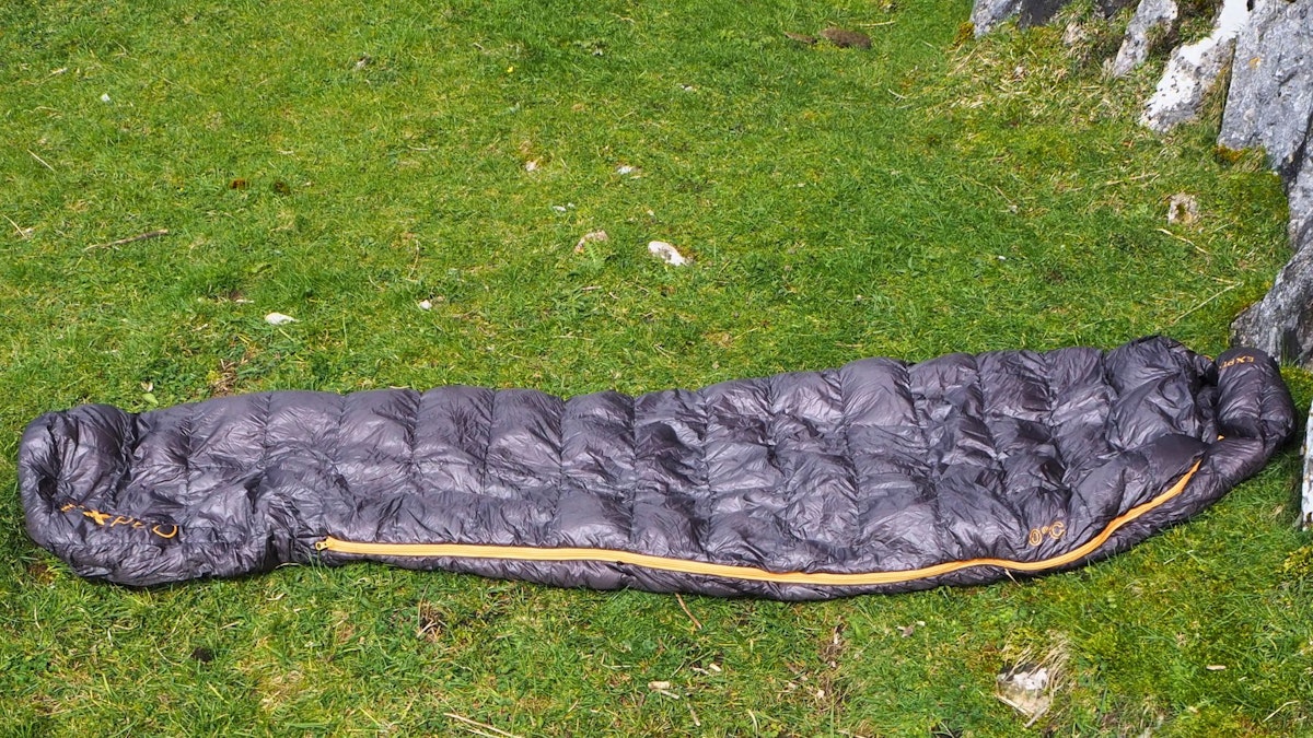 Exped Ultra 0 sleeping bag tested and reviewed