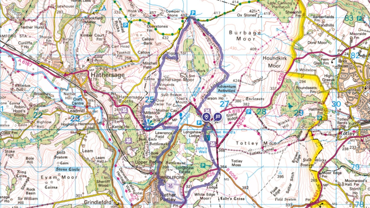 Padley Gorge and Higger Tor | A great walk in the Peak District