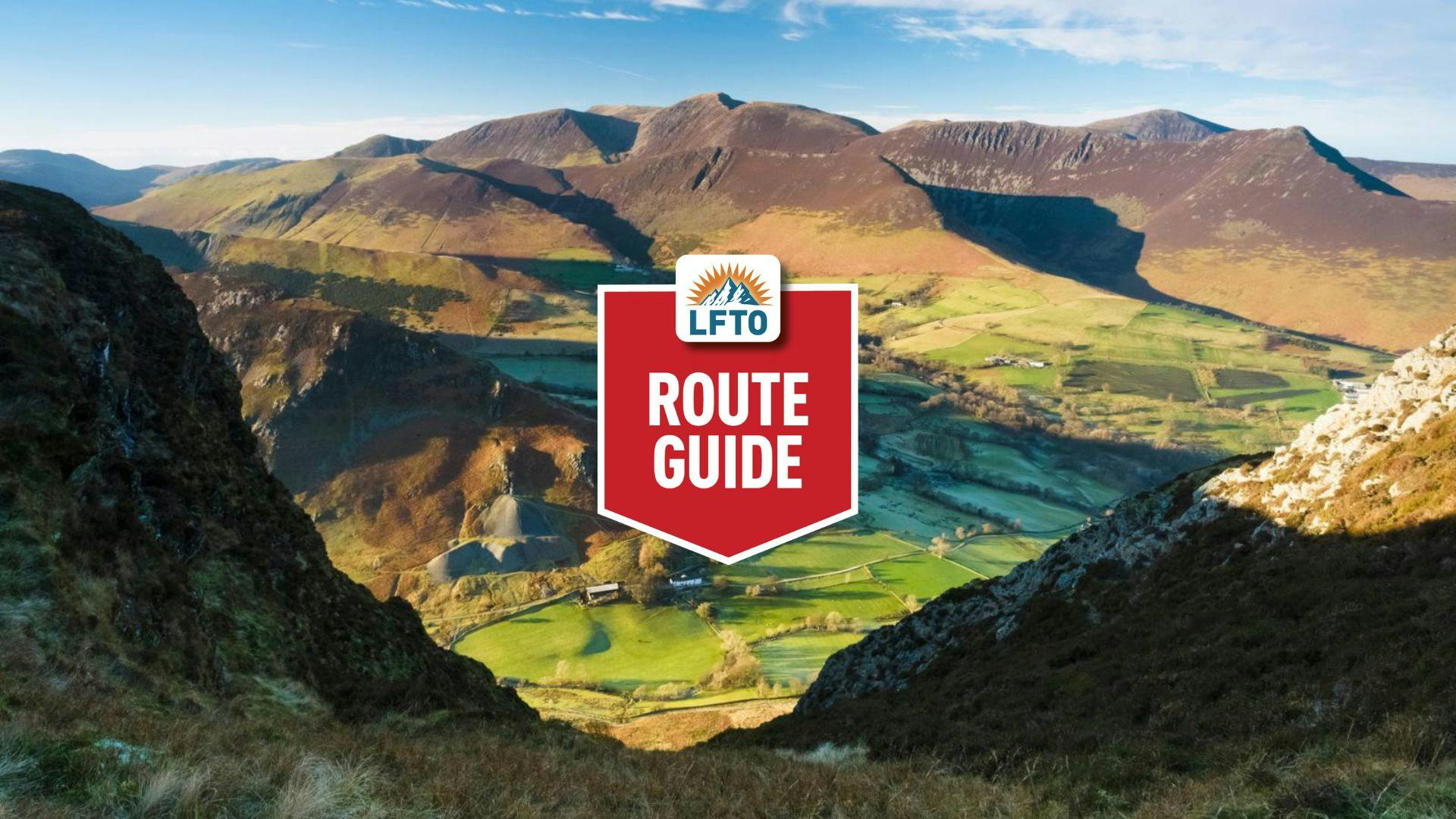 Cat Bells and Maiden Moor – mapped walking route