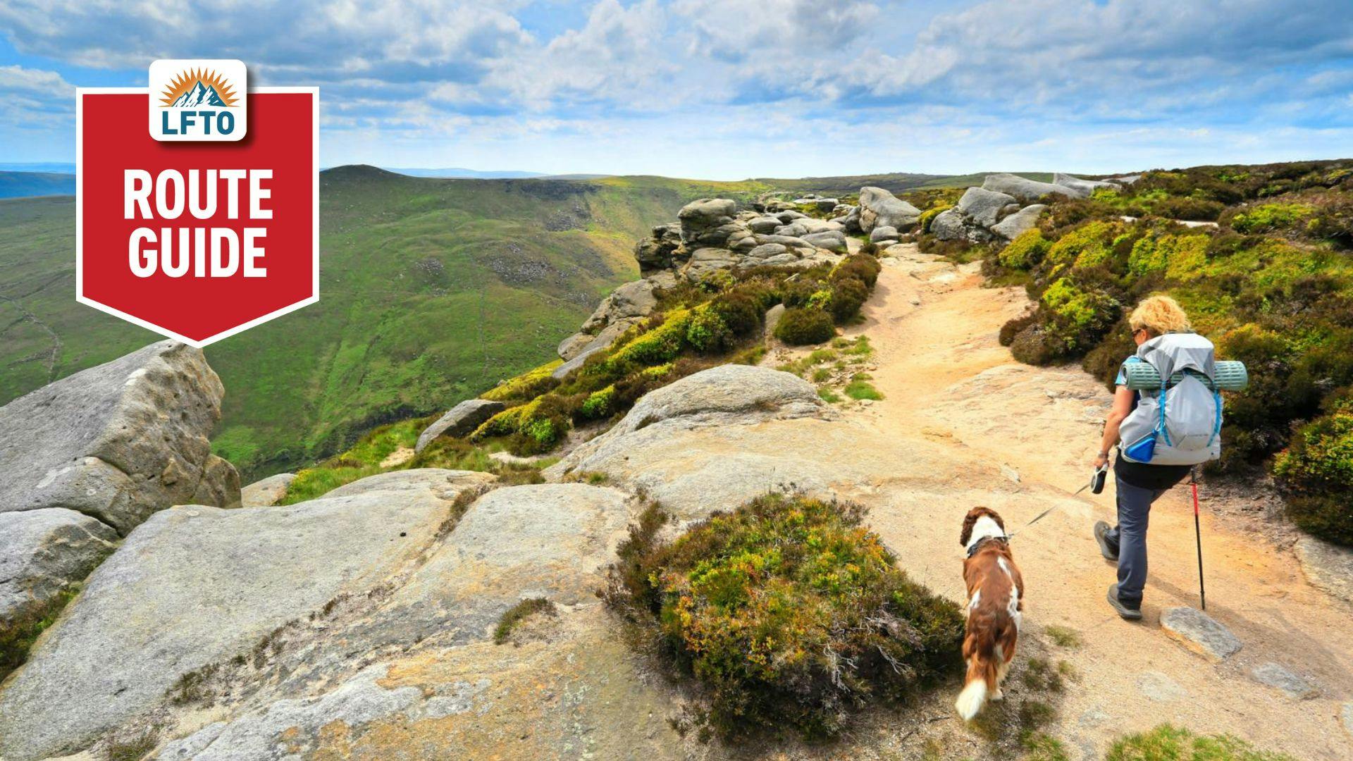 Walk Edale's ridges on this quiet, spectacular Peak District route