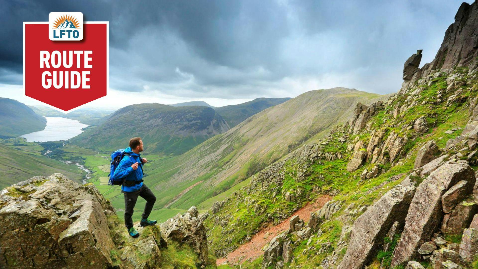 The Great Gable Girdle – an exciting, rocky, Lake District hike