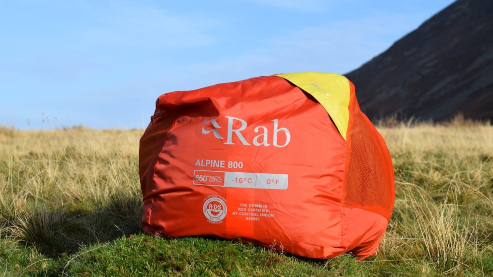 Rab Alpine 800 Down Sleeping Bag Review