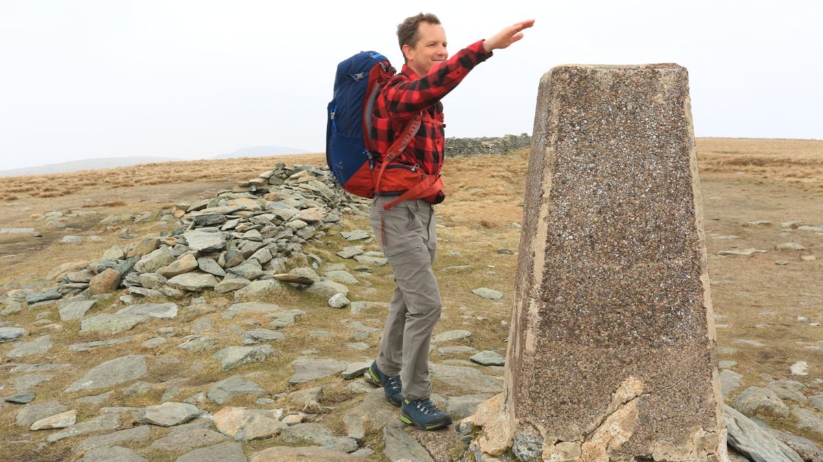High Street, Riggindale Ridge: Lake District hiking route