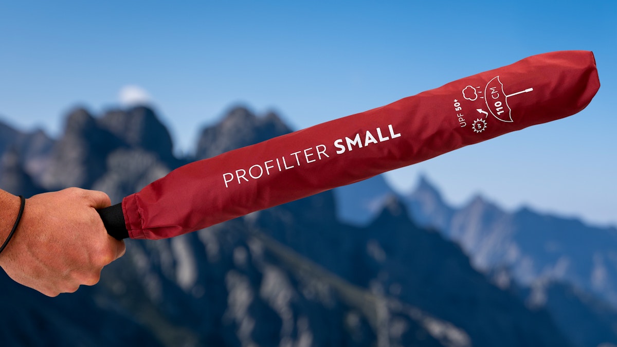 We've fallen in love with the Decathlon ProFilter hiking umbrella