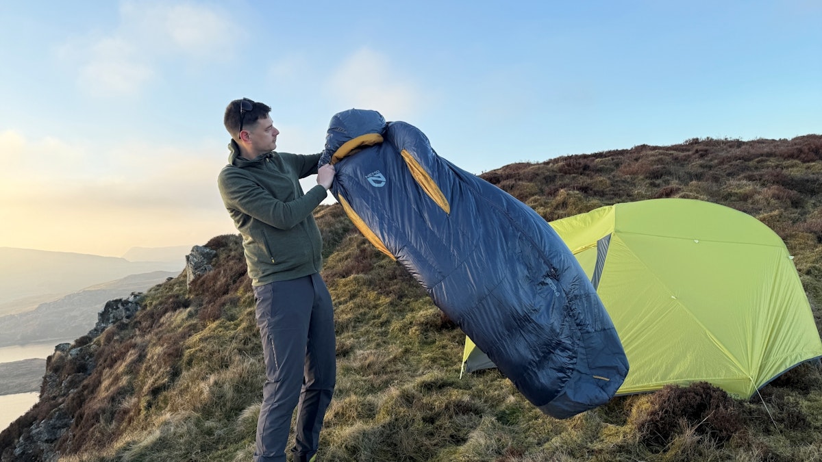 Nemo Disco 15 Sleeping Bag review: Excellent for side-sleepers