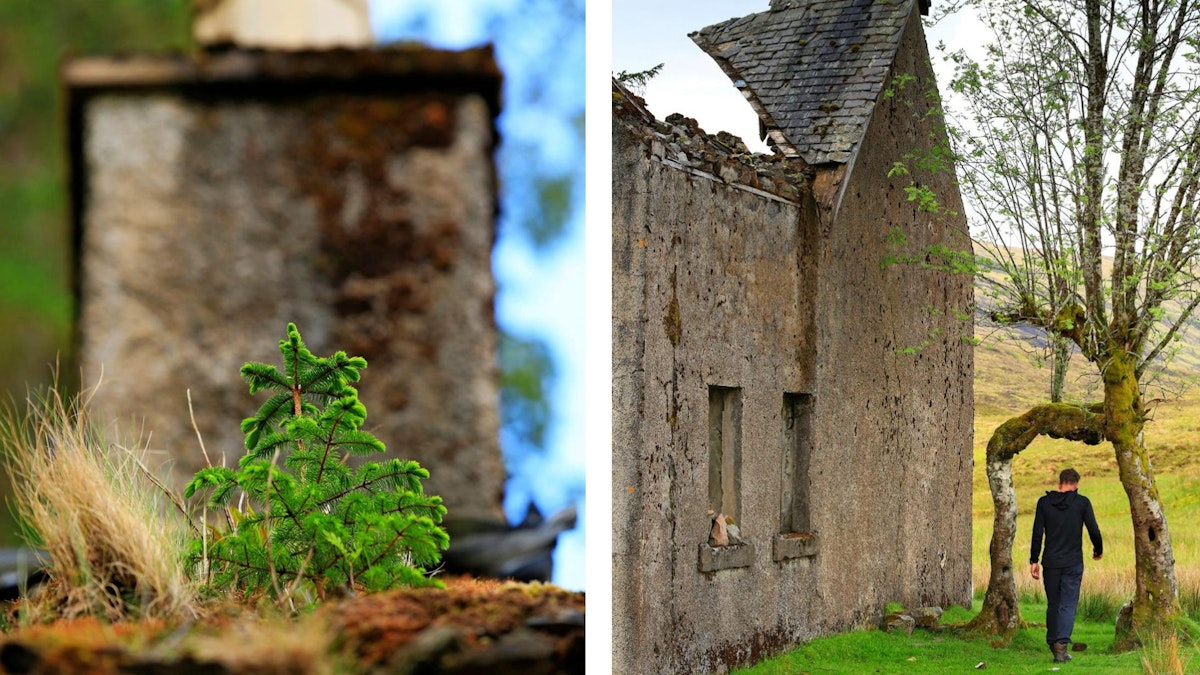 Luibeilt Lodge: Camping outside a haunted house in Scotland
