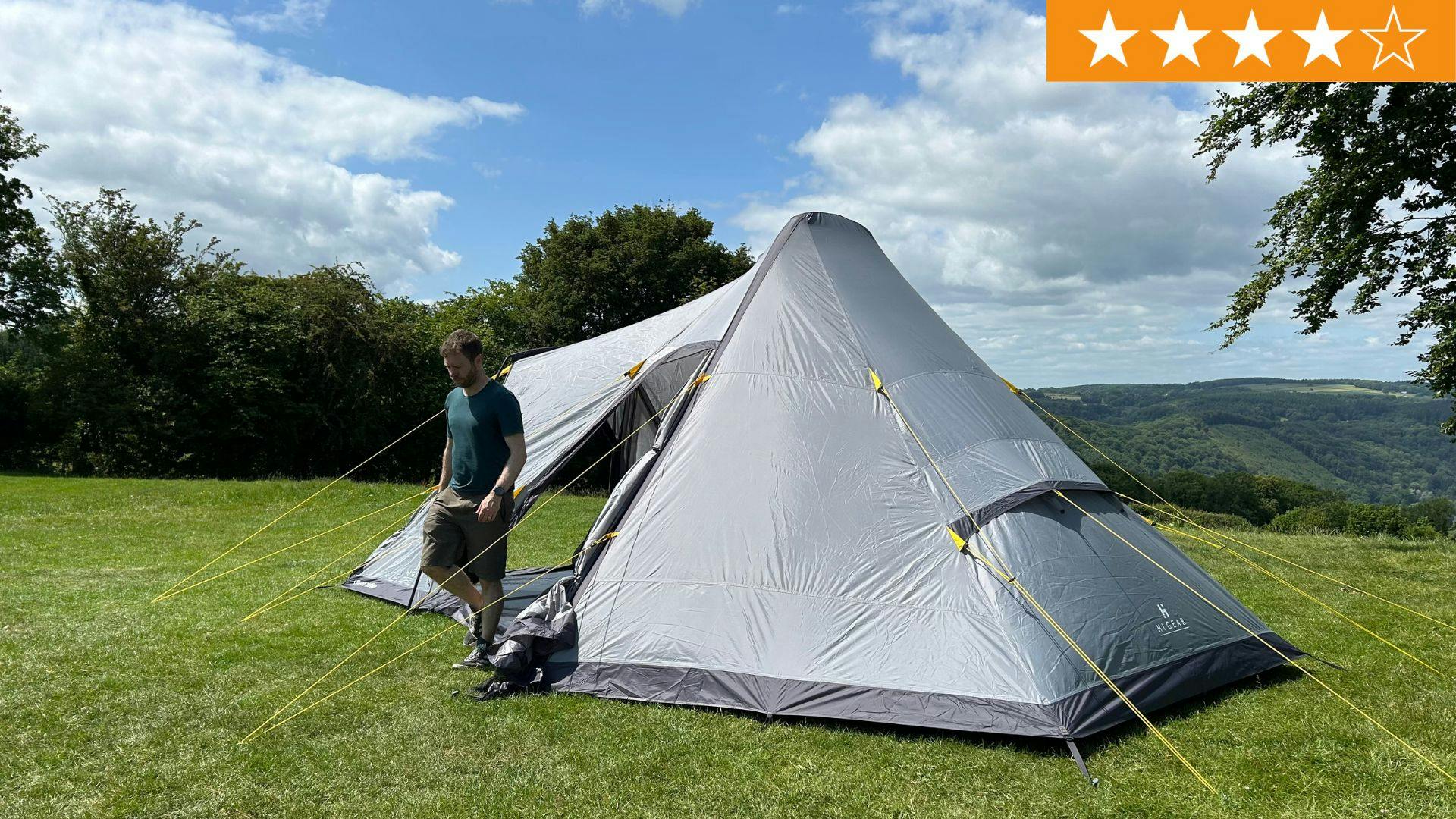 Hi Gear Lavvu Airlite Tent review: Spacious and well-designed