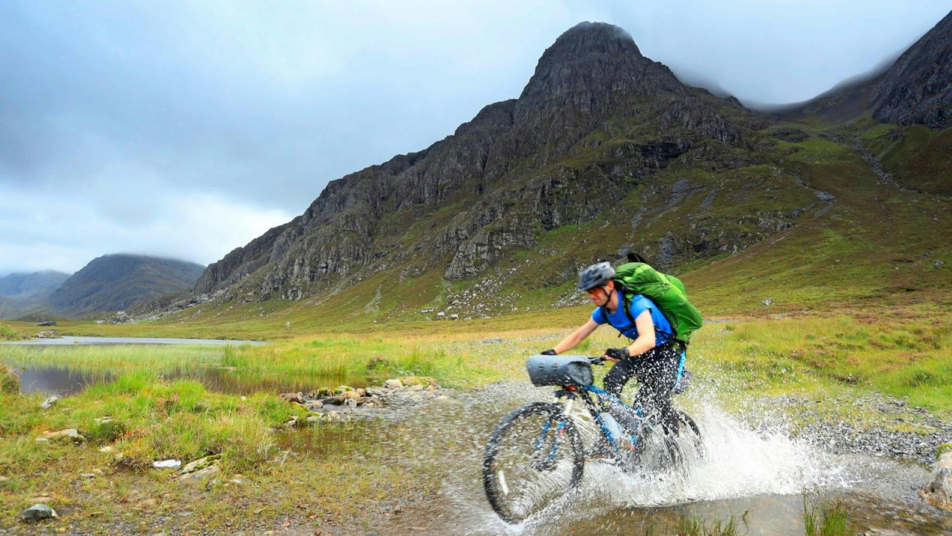 Epic bikepacking adventure in the Scottish Highlands