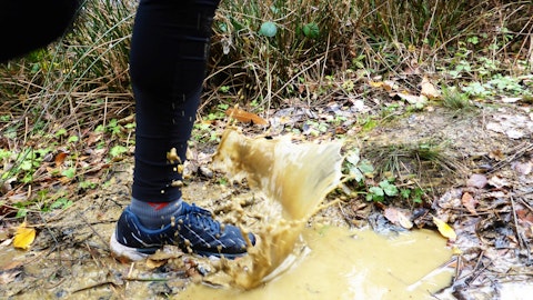 How to run in mud: Embrace the mess and puddles