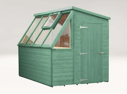 Country Living Caythorpe 8 x 6 Premium Potting Shed Painted