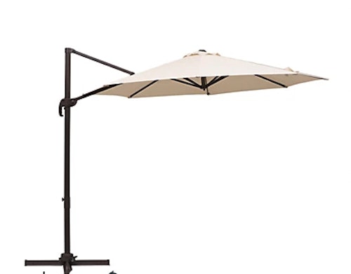 Outsunny 3M Sun Shade Cantilever Hanging Parasol