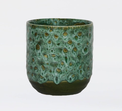 Emerald Glaze Pot 13cm Emerald Glaze Pot
