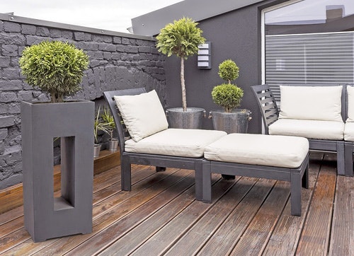 Funky frost-proof outdoor planters | Modern Gardens