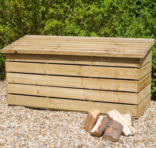 Best garden log stores to protect wood all year-round | Modern Gardens