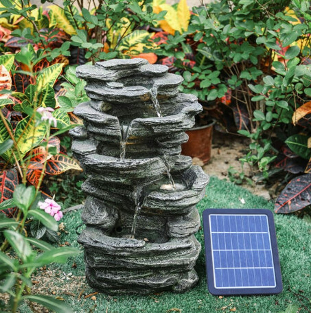 The best tall water features to create calm in your garden