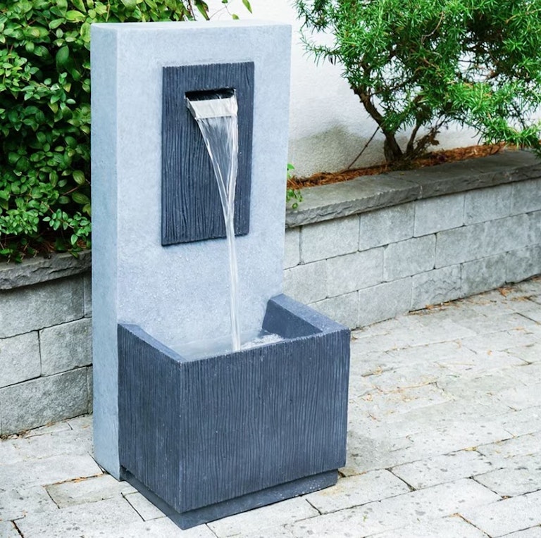 Best tall water features to create calm in your garden