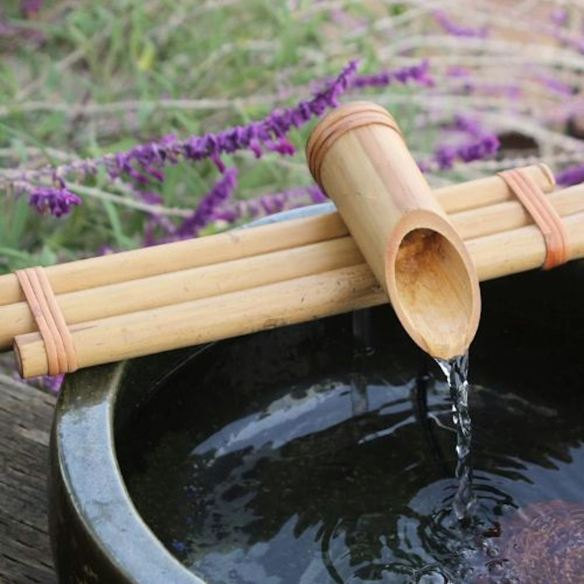 Japanese-Inspired Bamboo Water Features and Fountains UK