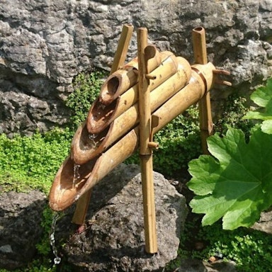 Japanese-Inspired Bamboo Water Features and Fountains UK