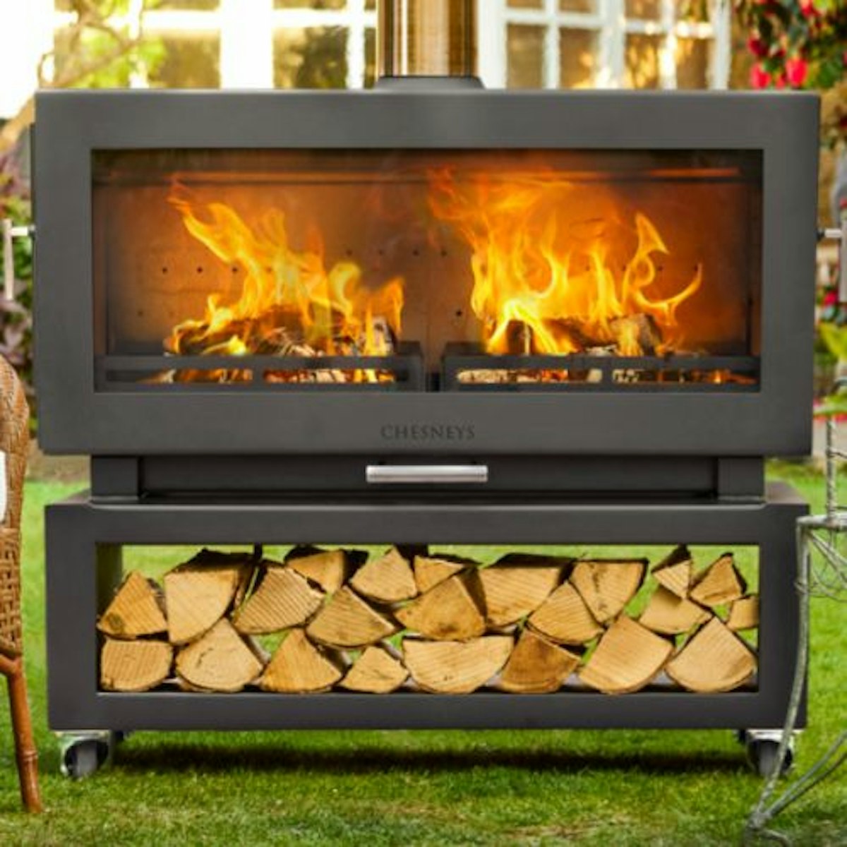 Outdoor woodburners