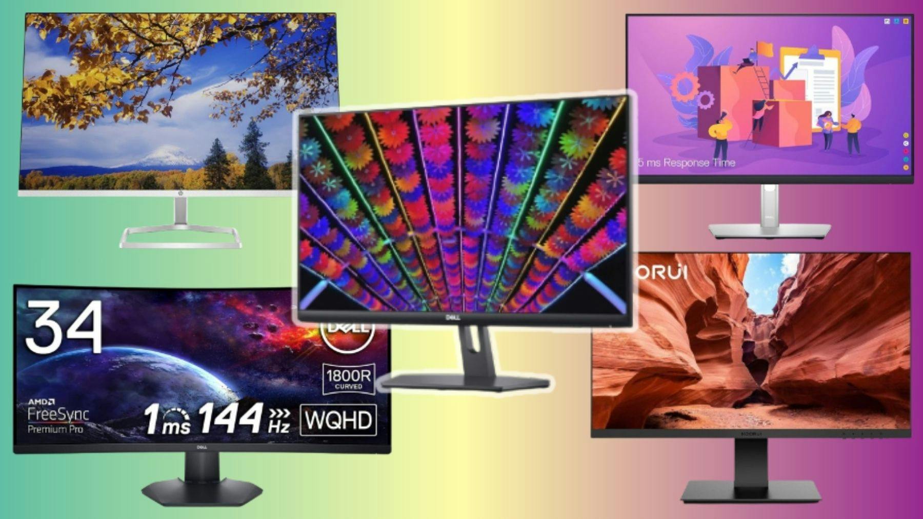 The best zero-bezel monitors
