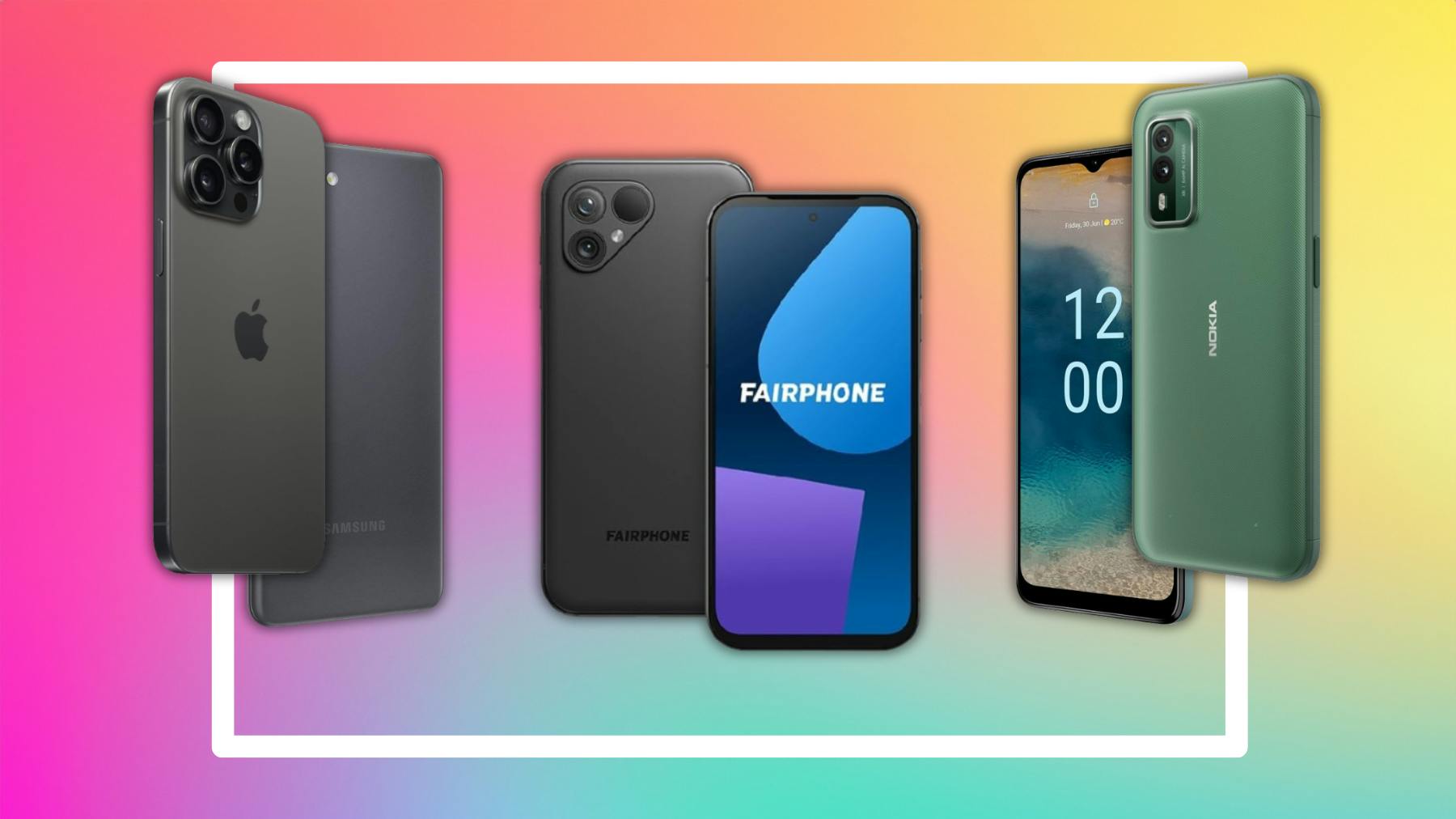 The best environmentally-friendly smartphones of 2024