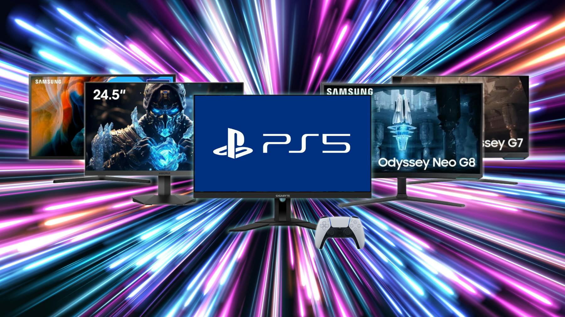Play like never before: the best monitors for the PS5 in 2024