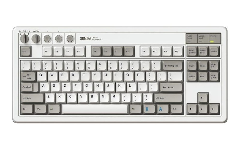 8BitDo Retro Mechanical Keyboard C64 Edition review: Back to the '80s