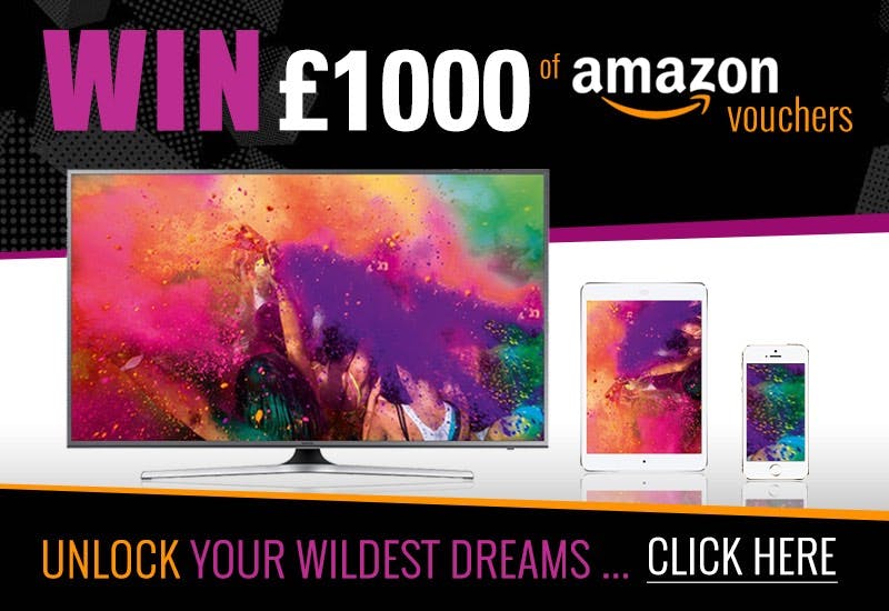 Win £1,000 of Amazon vouchers!