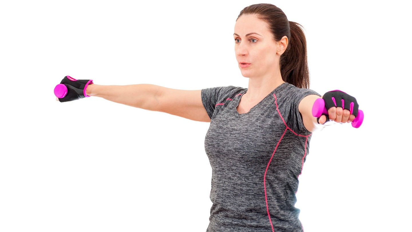 Weight training at home: try this 5 move workout for beginners