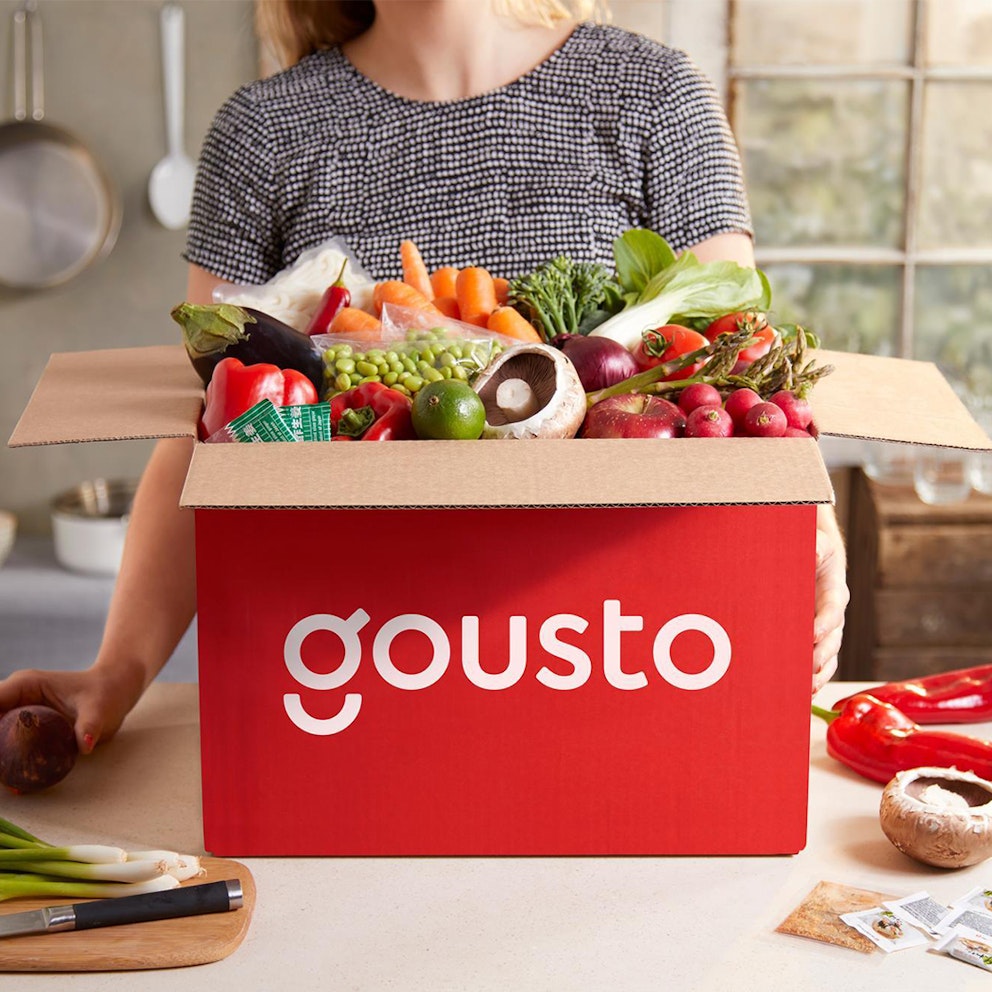 Gousto recipe box