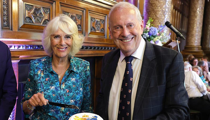 Gyles Brandreth: 'Camilla keeps Charles under control!'