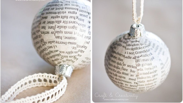 Homemade bauble ideas for unique designs on the holidays