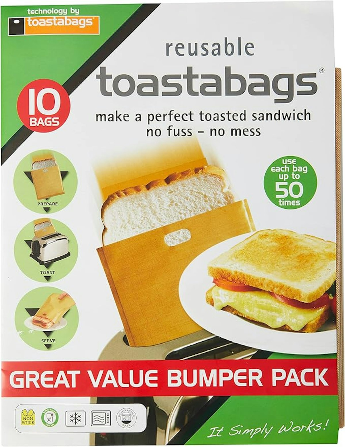 The best toaster bags for toasted snacks