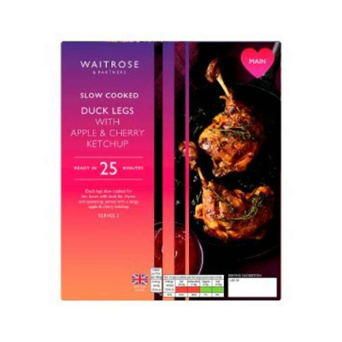Get the Waitrose Valentine's Day dine in for two for £20