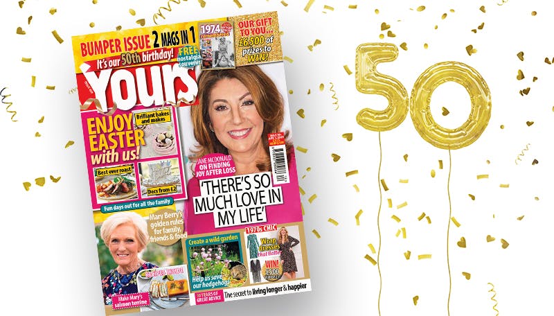 Celebrating 50 years of Yours! | competitions | Yours