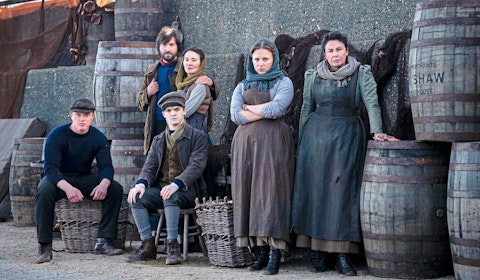 There's a new period drama called The Hardacres on Channel 5
